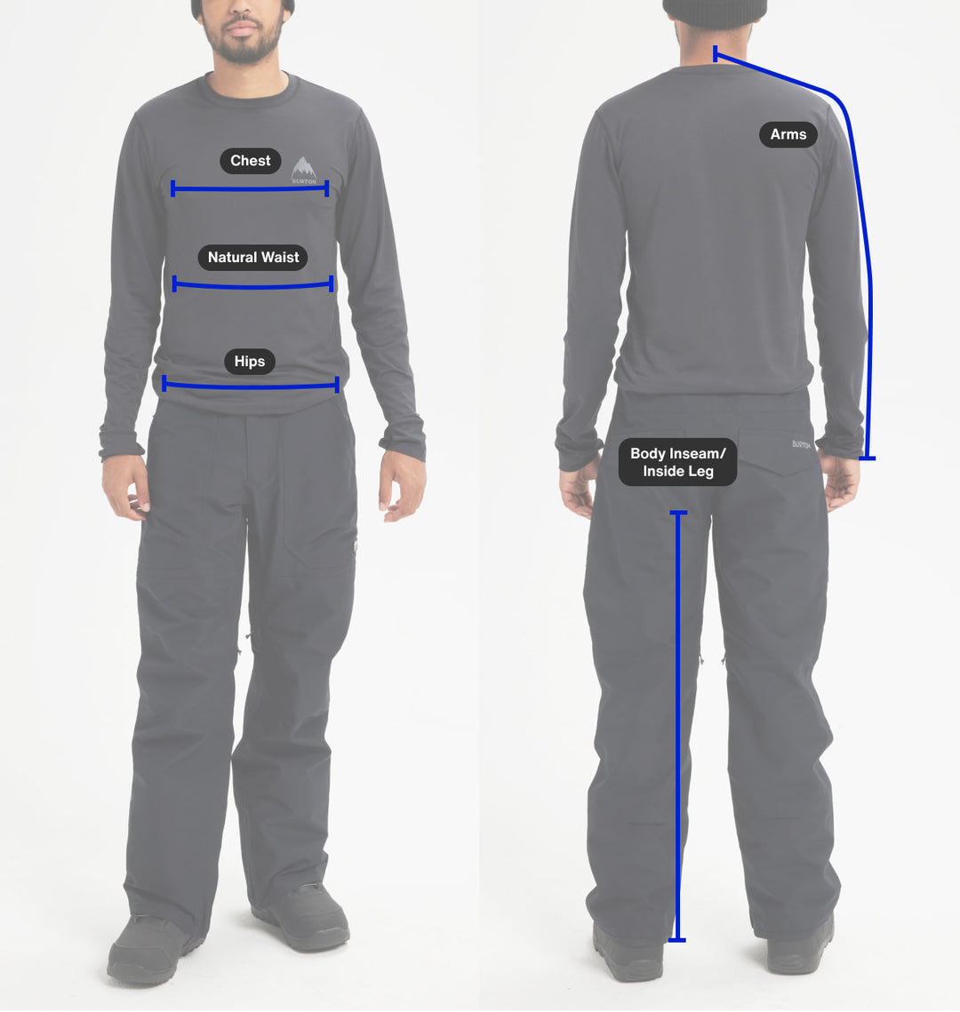 Men's Burton Lightweight X Base Layer Pants | Burton.com Winter 2026 ...