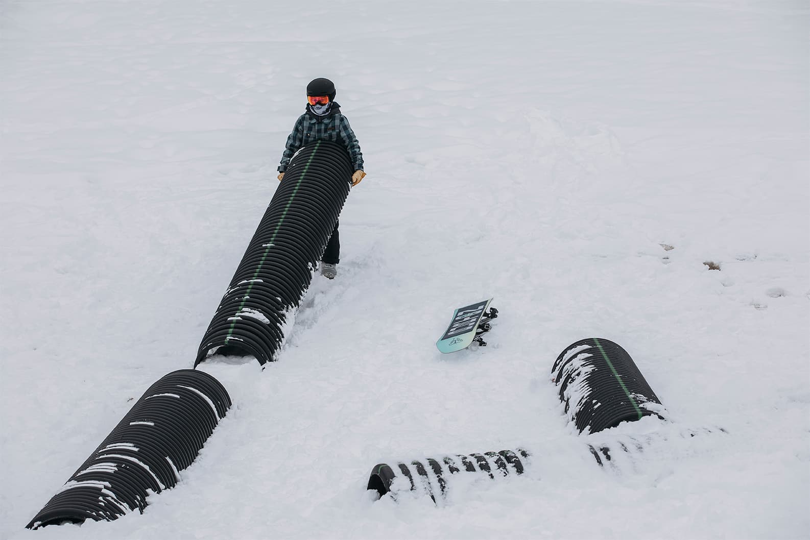 How to Build a Backyard Terrain Park for Snowboarding | Burton Snowboards