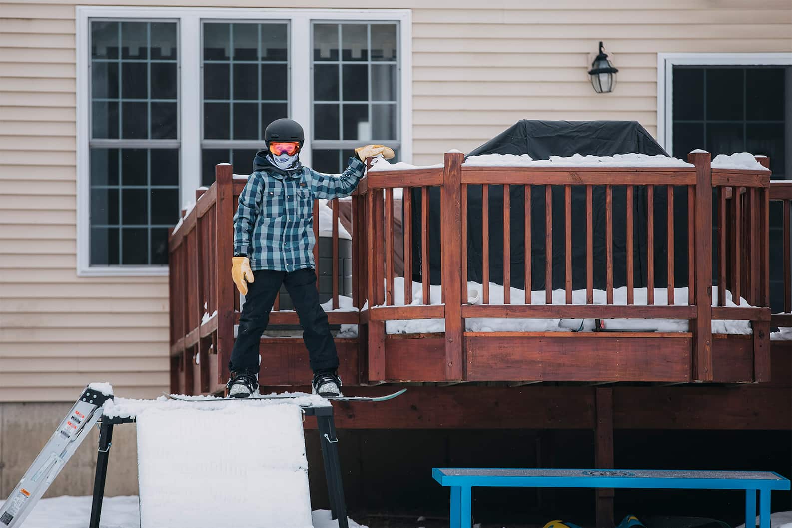 How to Build a Backyard Terrain Park for Snowboarding | Burton Snowboards