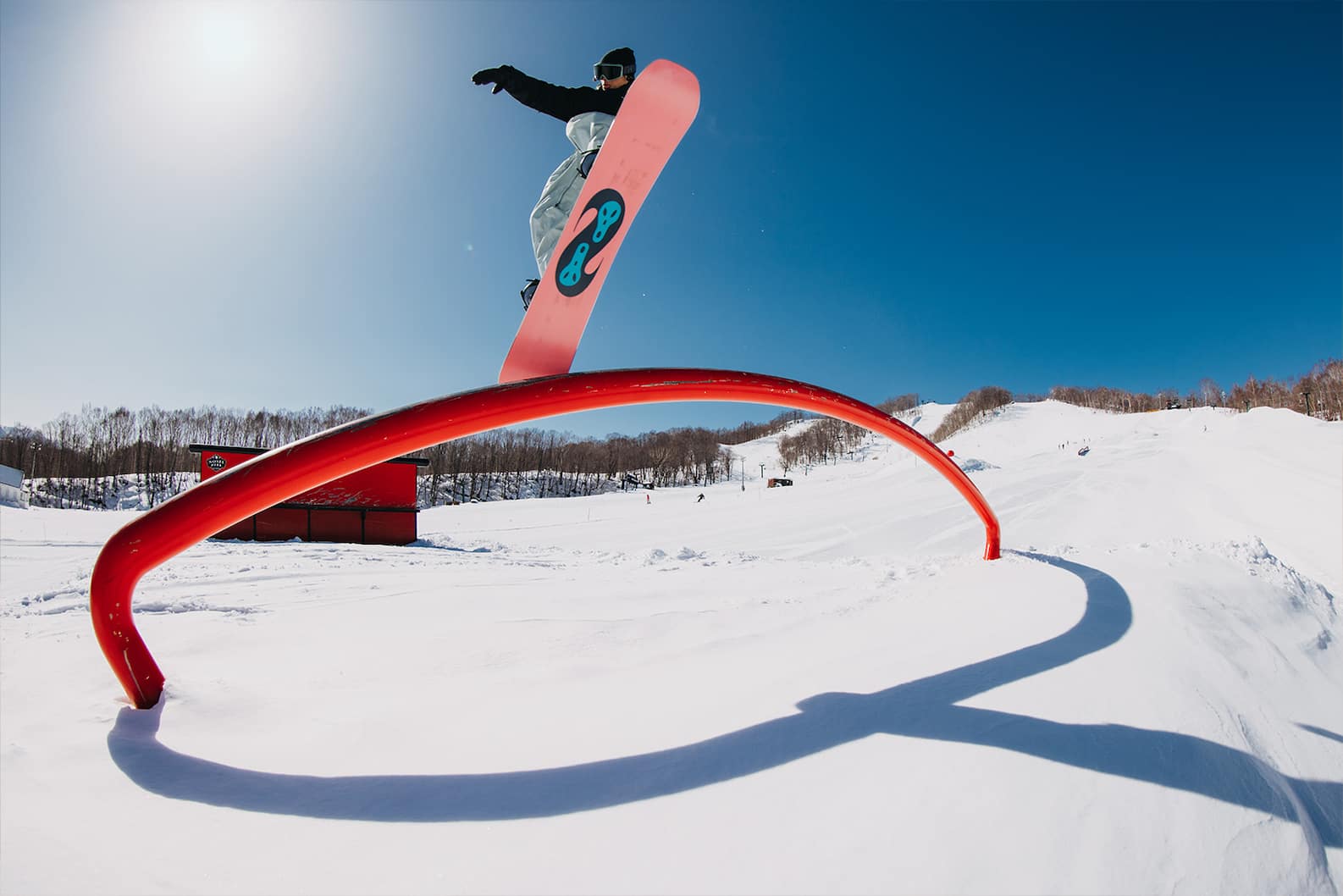 Snowboarding Terrain Park