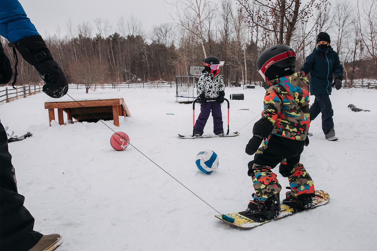 How to Make a Backyard Riglet Park for Kids at Home | Burton Snowboards