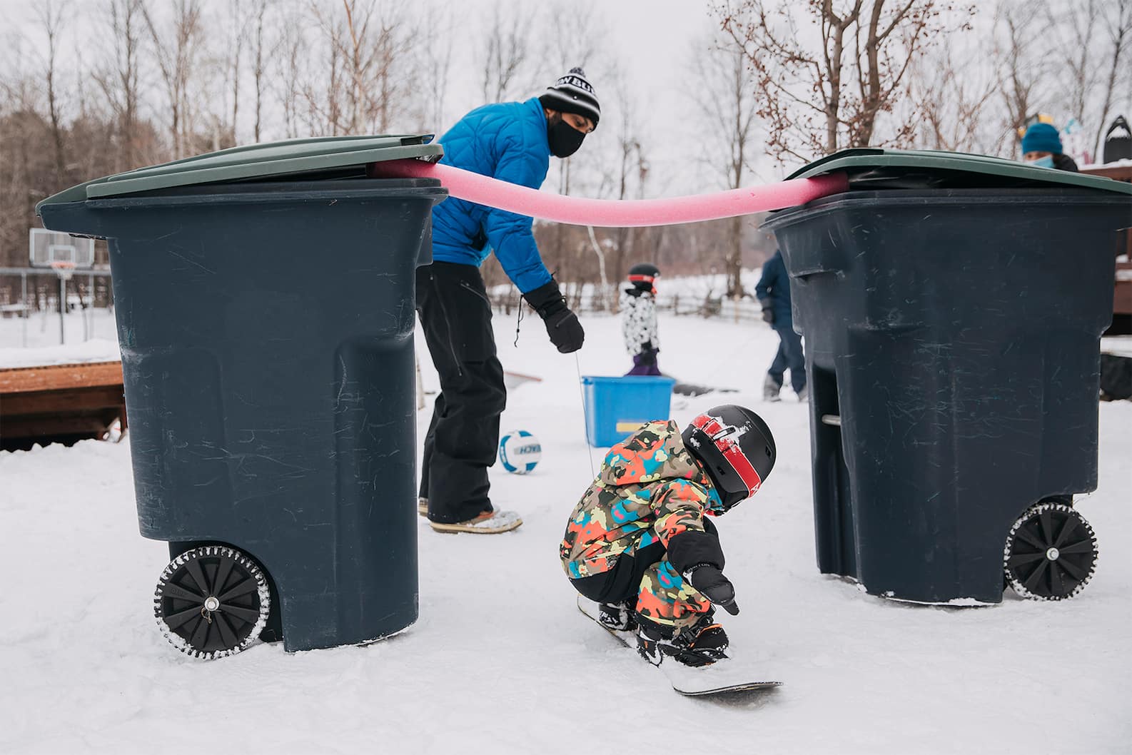 How to Make a Backyard Riglet Park for Kids at Home | Burton Snowboards